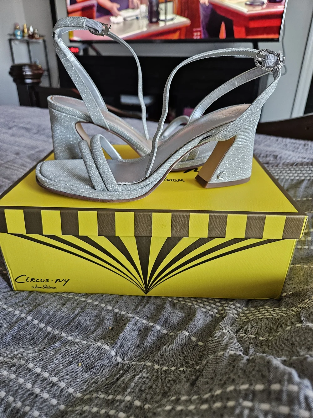 Circus by Sam Edelman | Shoes | Circus By Sam Edelman Silver Sparkle ...